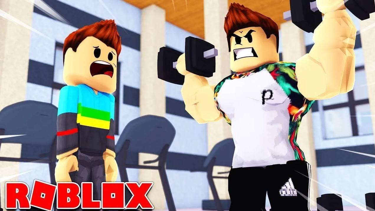 Тренажер ДЛЯ ТРЕНИРОВОК В ТРЕНАЖЕРНОМ зале [НОВЫЙ ТРЕНАЖЕРНЫЙ ЗАЛ] ROBLOX