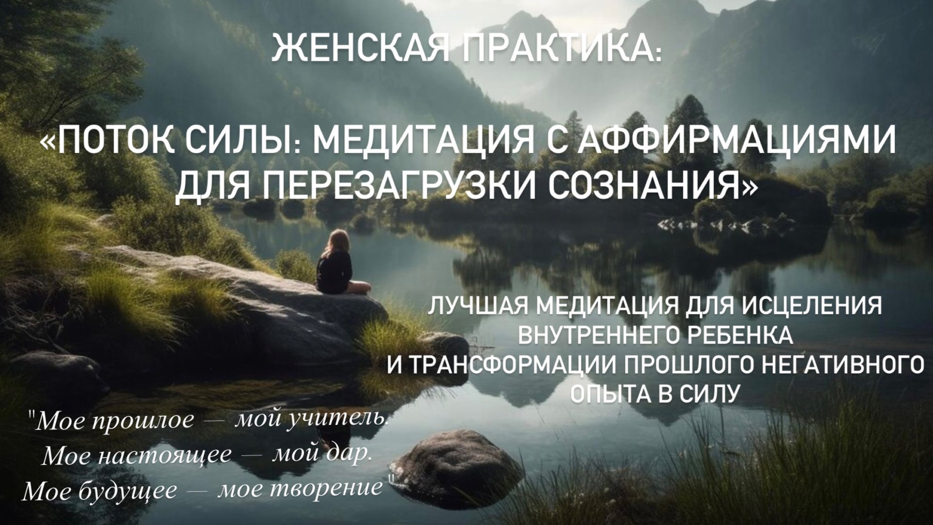 Поток Силы: Медитация с Аффирмациями для Перезагрузки Сознания Как перезаписать прошлое с выгодой?