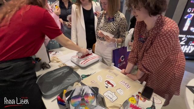 Арт-активность "Термотрансферные наклейки" на СЦЕНА 10