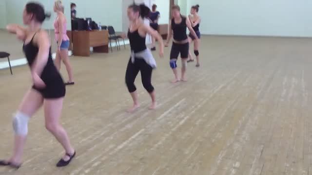 АВАРСКИЙ ТАНЕЦ-РЕПЕТИЦИЯ -СЪЁМКА С БОКУ