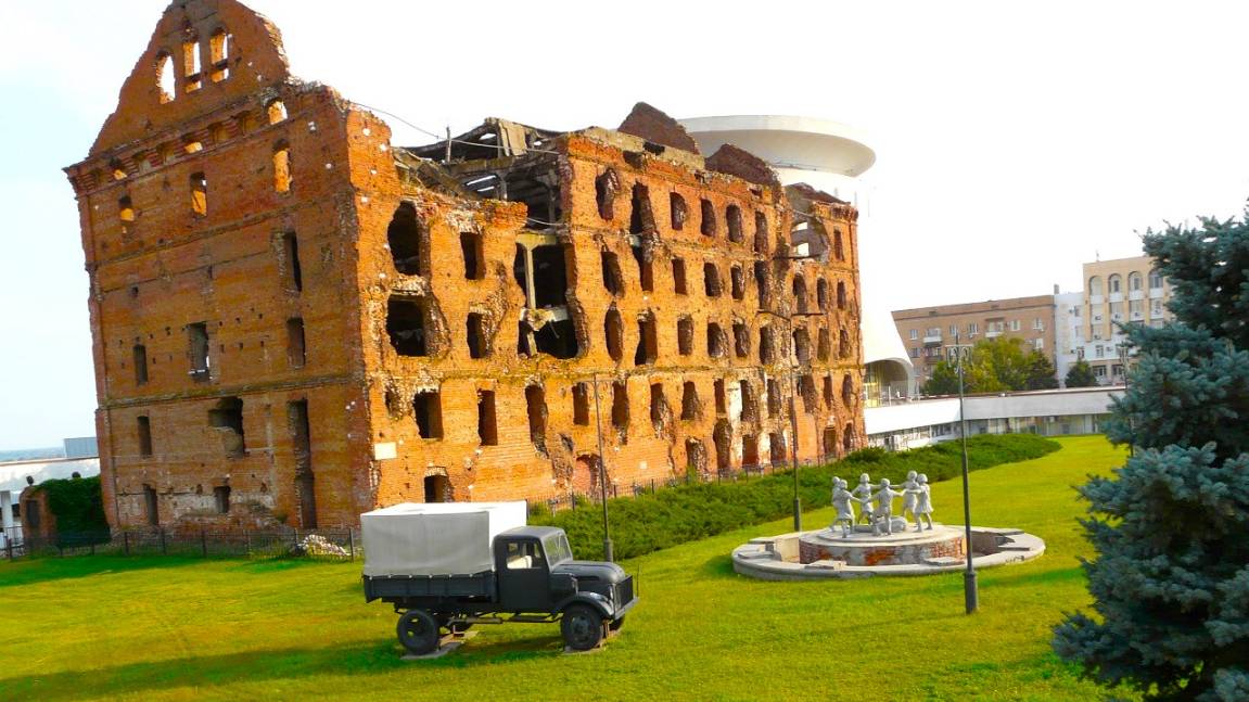 Волгоград. Музей-Панорама "Сталинградская битва"