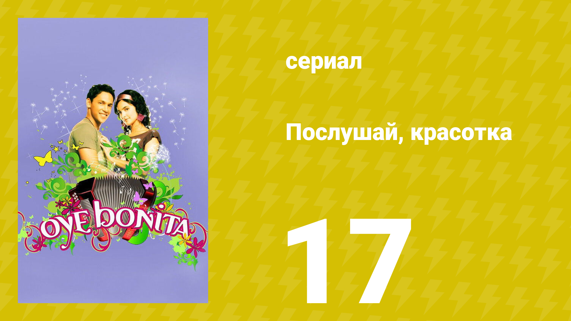Послушай, красотка 17 серия (сериал, 2008)