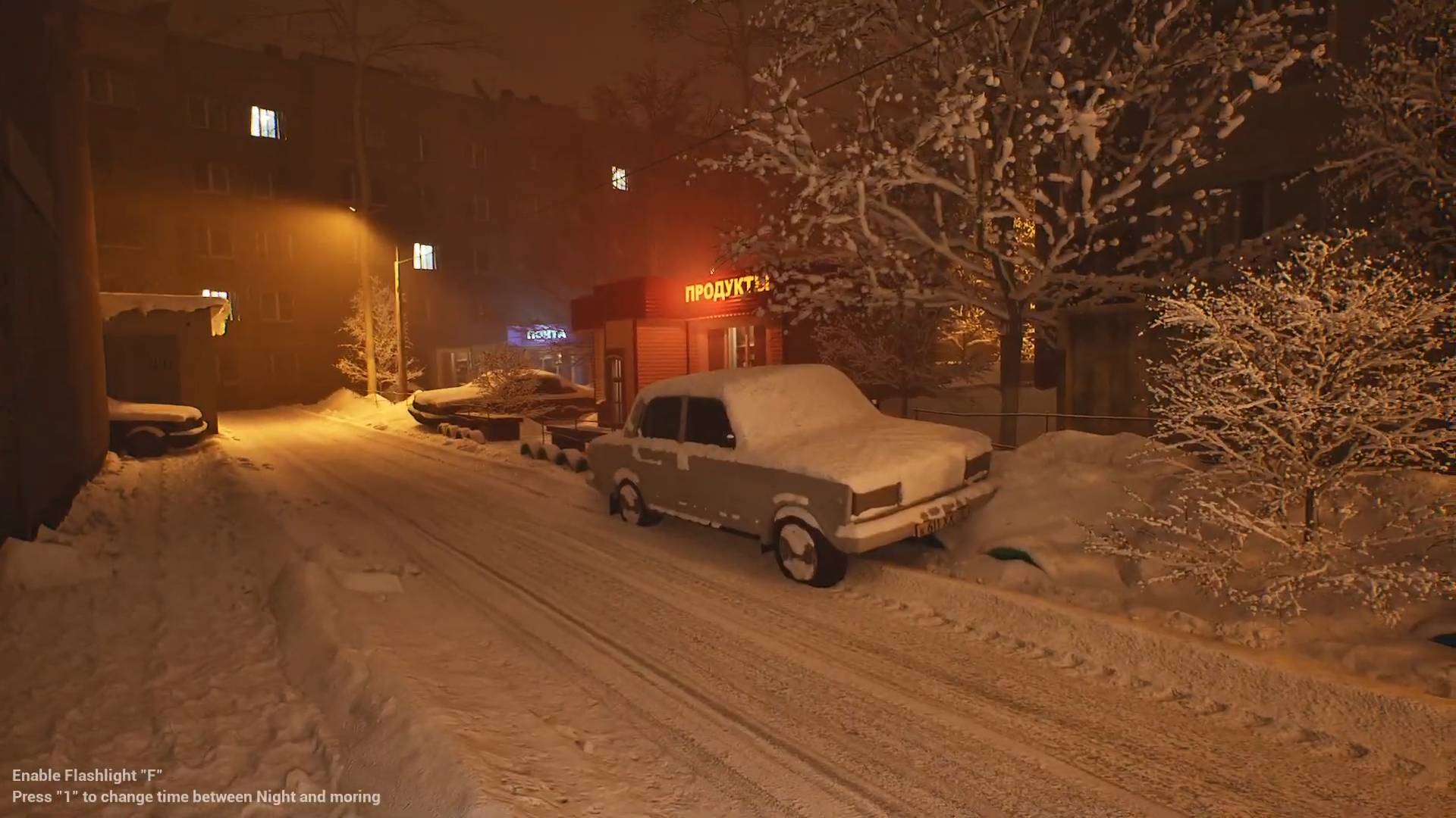 Unreal Winter/Doomer реалистичный зимний двор (PC) 2023