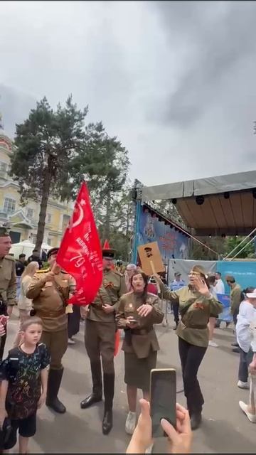 Алматы День Победы 9 мая 2025 (Парк имени 28 гвардейцев-панфиловцев).