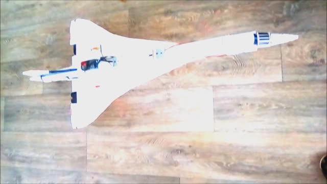 мощный аппарат! - обзор лего авиамодели concorde