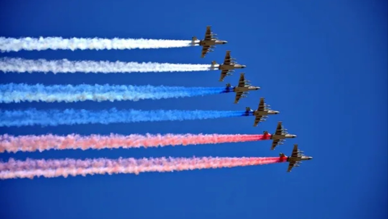 Парад Победы 2025 // Авиация // 9 мая 2025 Москва, Красная площадь //