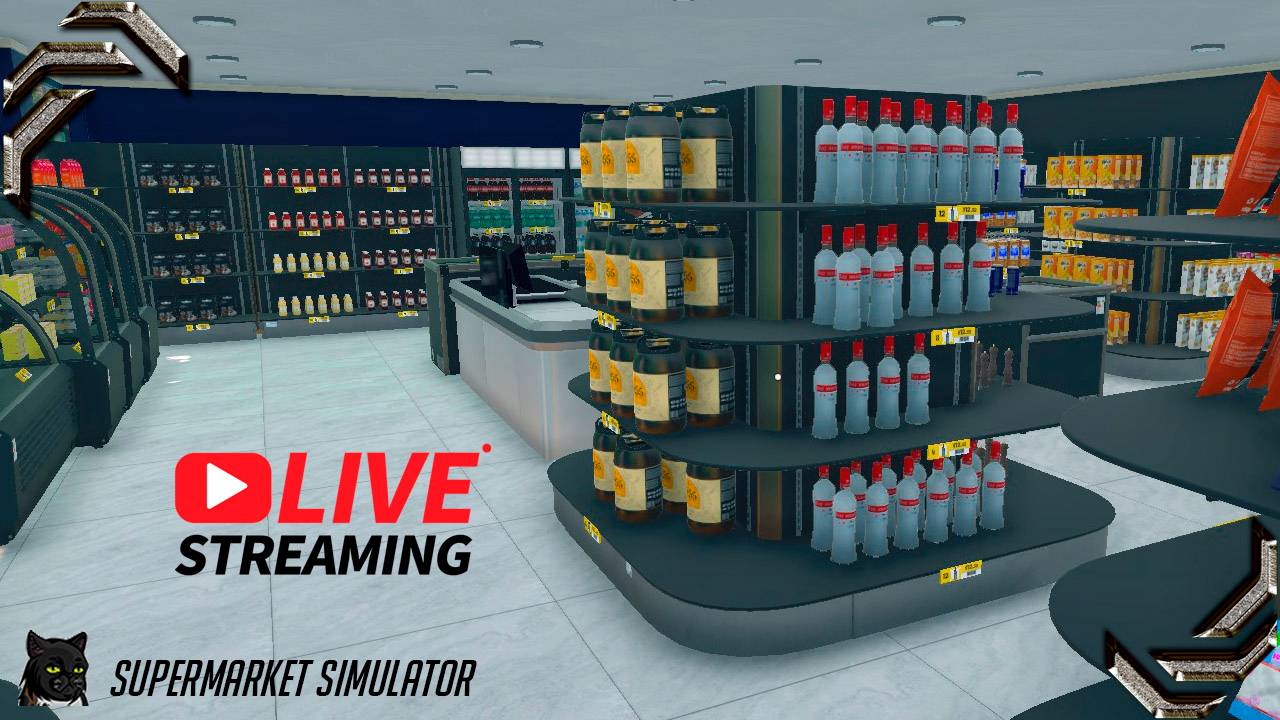Supermarket Simulator ➤Стрим #22➤ Последние апдейты  ( 11 апреля 2025)