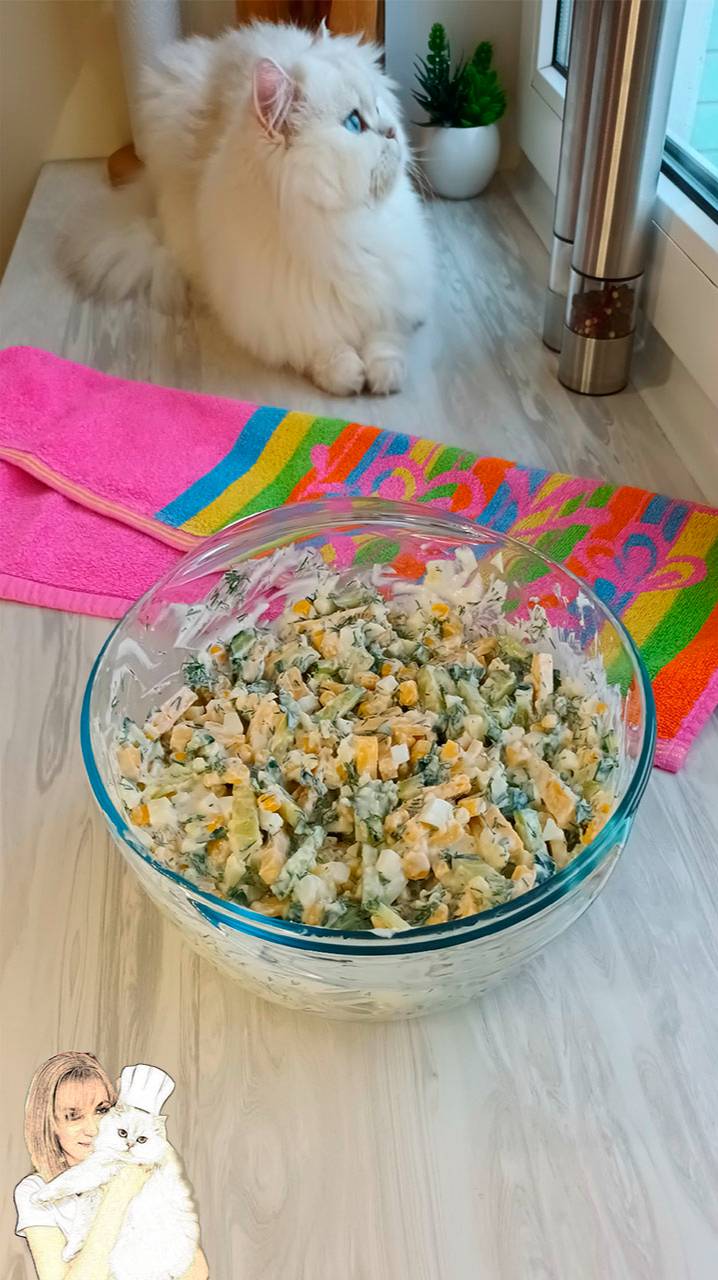 САЛАТ ОДЕССА из самых Простых продуктов!