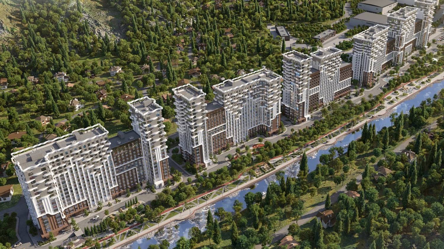 Жилой комплекс "Светский лес" в Сочи