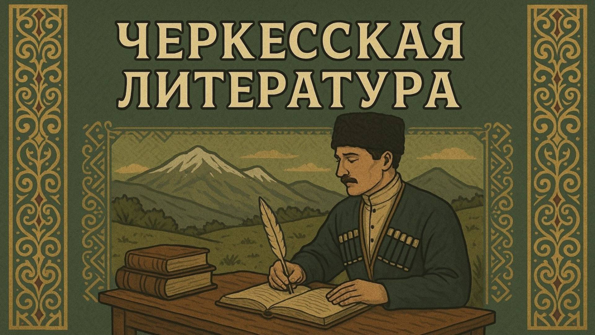 О черкесской литературе и немного о книге "Во власти долга" | Культурные хроники Адыгеи