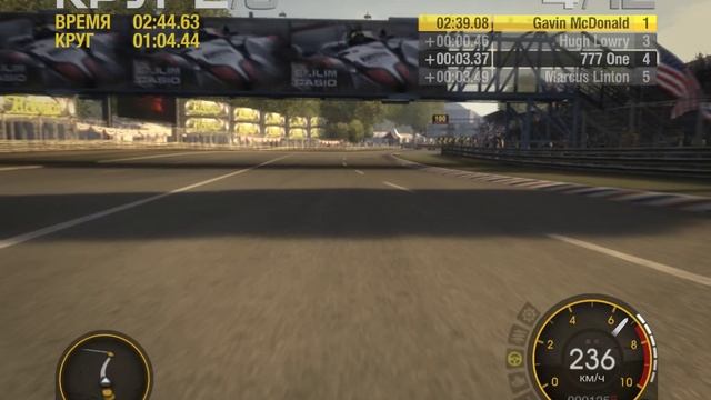 Race Driver Grid - 55 гонка (2 часть)