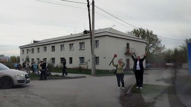 Автопробег по улицам Верх-тулинского сельсовета 8 мая 2025 года