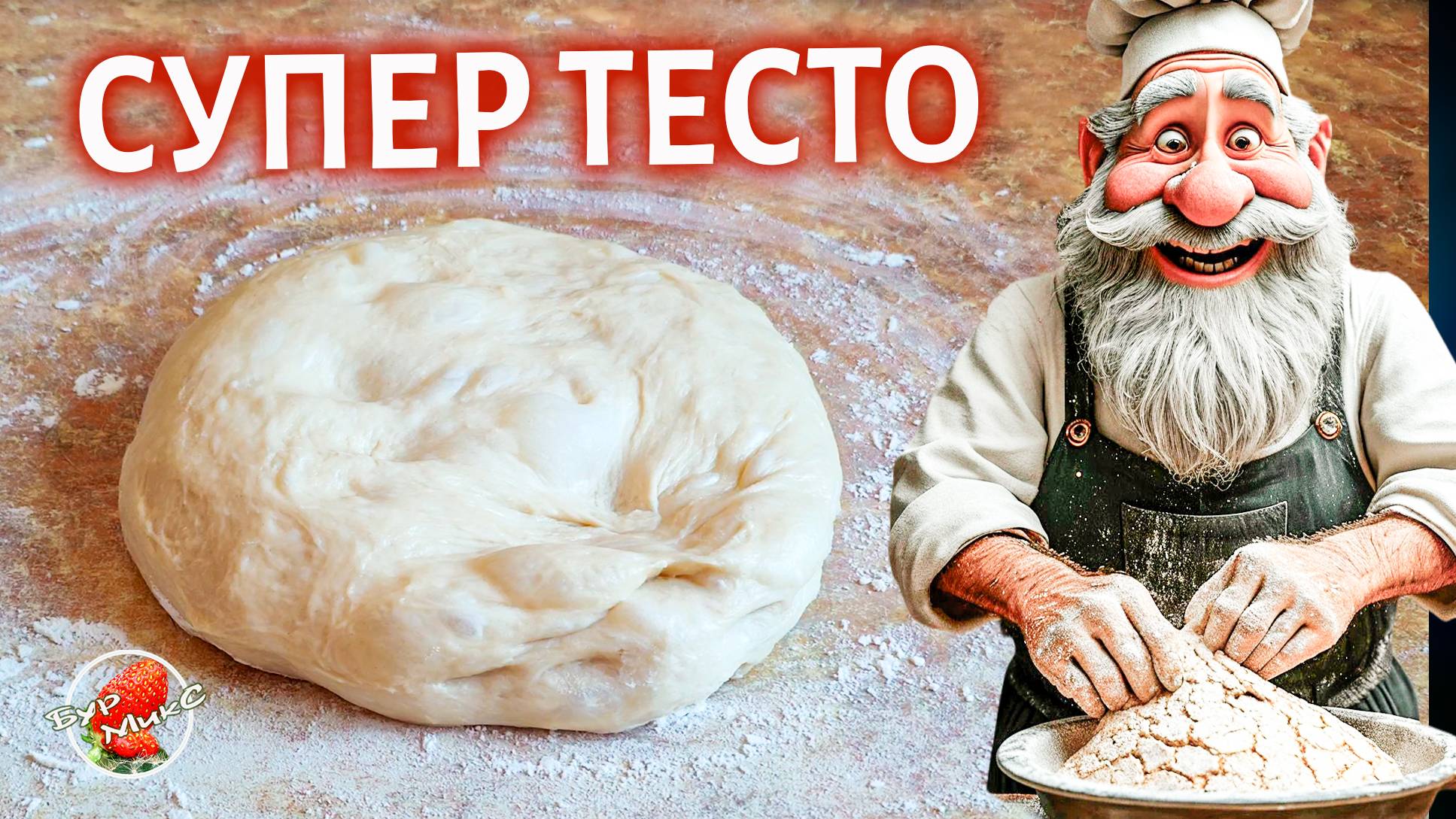 Русская кухня Сдобное дрожжевое тесто для пирогов и пирожков