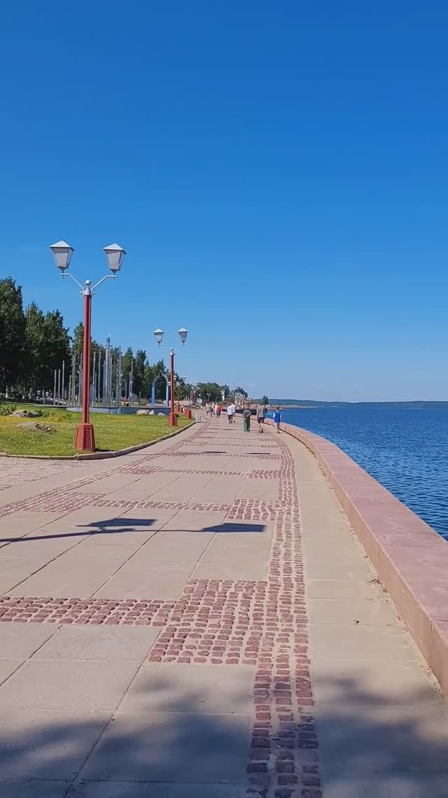 Карелия 2024. Петрозаводск. Набережная. Июль 2024г (Часть 5)