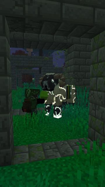 Квестовый баран в The Twilight Forest(сумеречный лес) #майнкрафт #постройки #shorts #minecraft