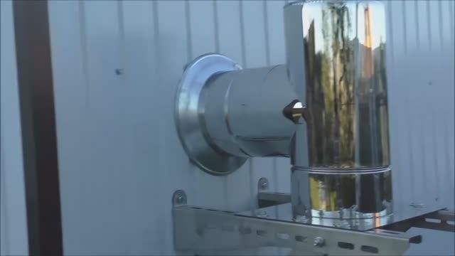 Монтаж дымохода своими руками . Сендвич дымоход для твердотопливного котла.