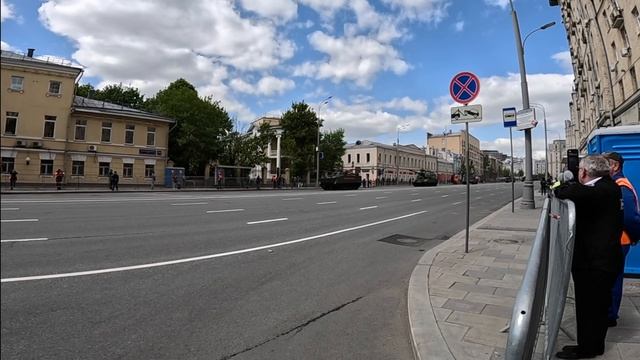 9 мая 2025 парад Москва Садовое кольцо