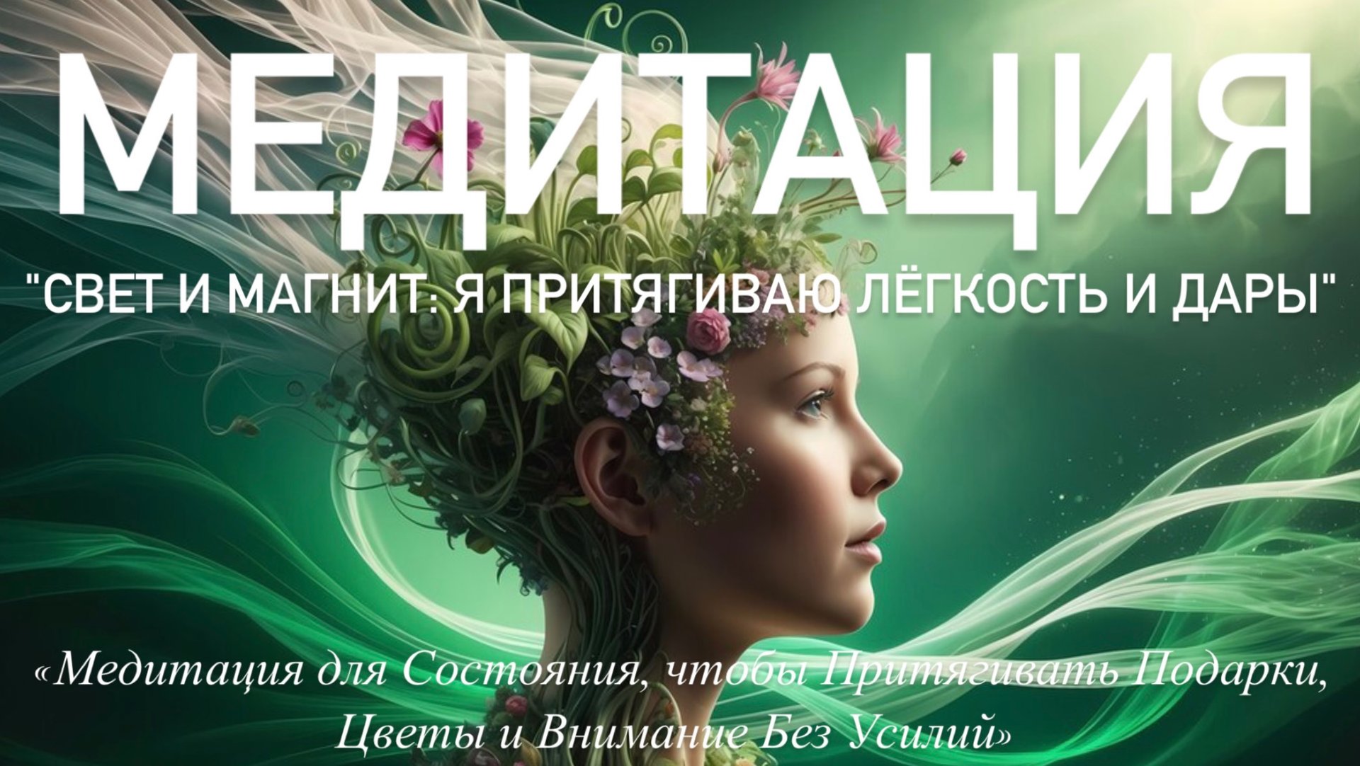 СОСТОЯНИЕ СИЯНИЯ: Женская Медитация, чтобы Притягивать Мужское Внимание, Подарки и Цветы Без Усилий