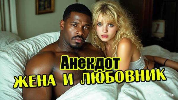 Анекдот про Любовника и Жену. Анекдот до слез. Свежий анекдот. Юмор.