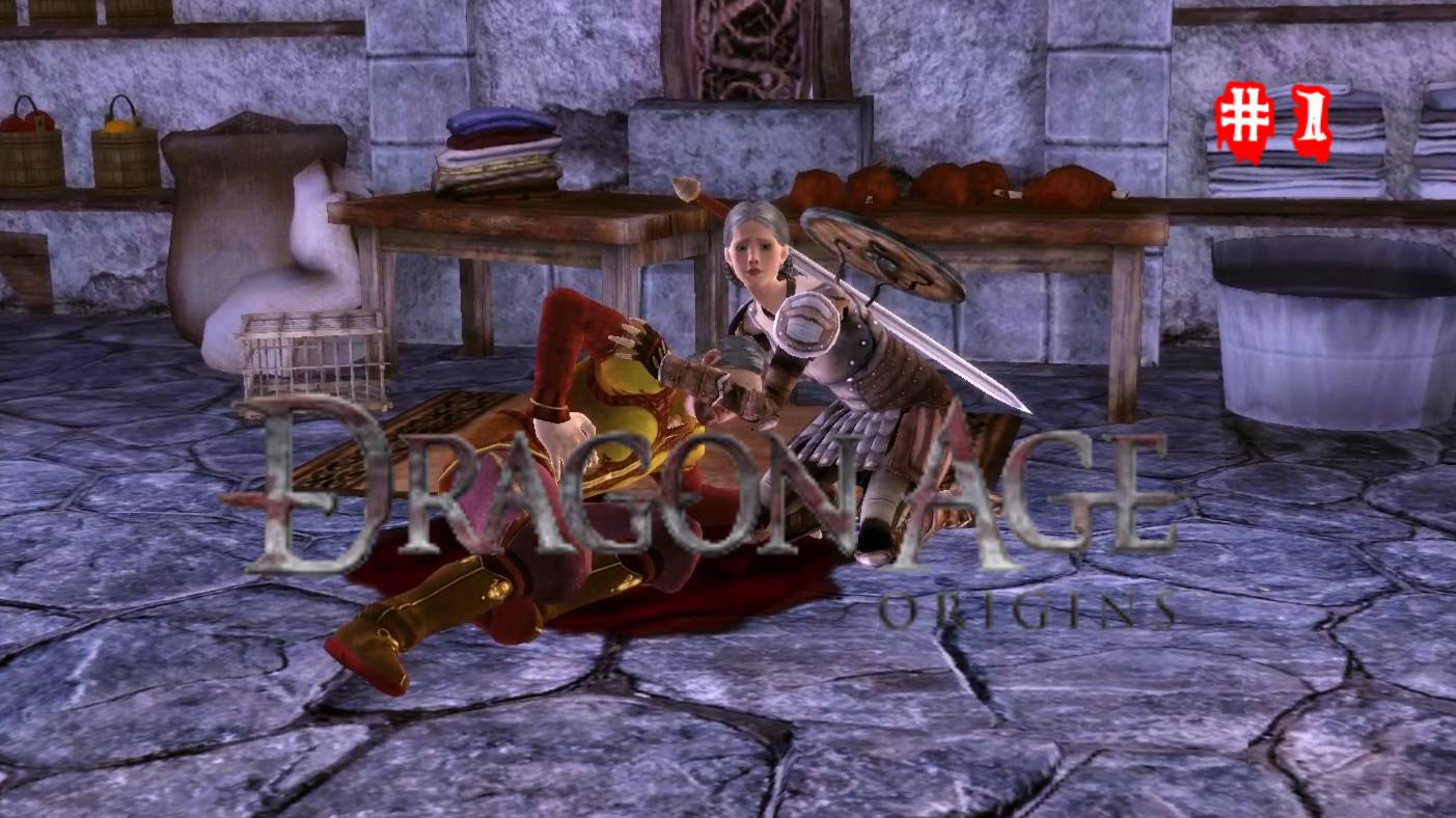 Dragon Age Origins: Предательство Хоу.  Первое знакомство с игрой