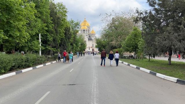 9 Мая Новочеркасск/Платовский проспект/прогулка по дороге (10 часть)