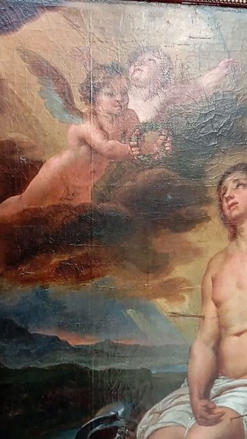 Святой Себастьян. Фландрия XVII век.