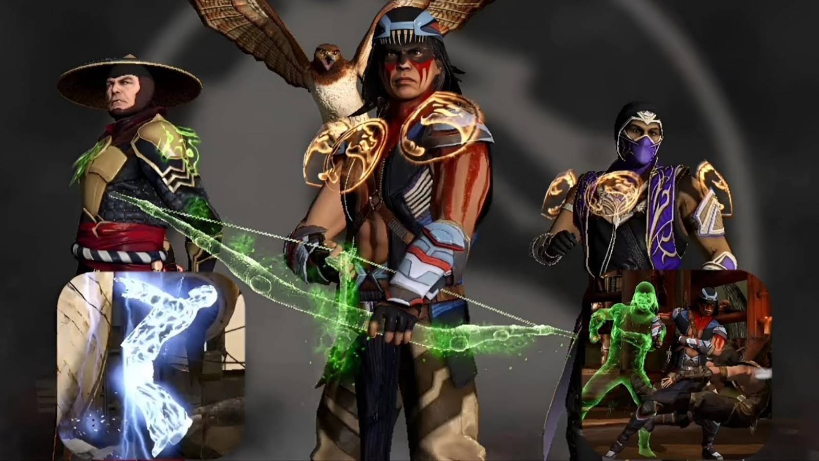 Mortal Kombat Mobile: Ночной Волк в Команде МК11.