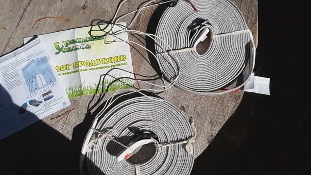 Переделываем грядки в теплице. Купили греющие ленты для обогрева грунта.