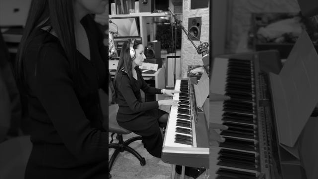 Темная ночь - фортепьяно и саксофон - запись из студии - к юбилею в Великой Отечественной войне