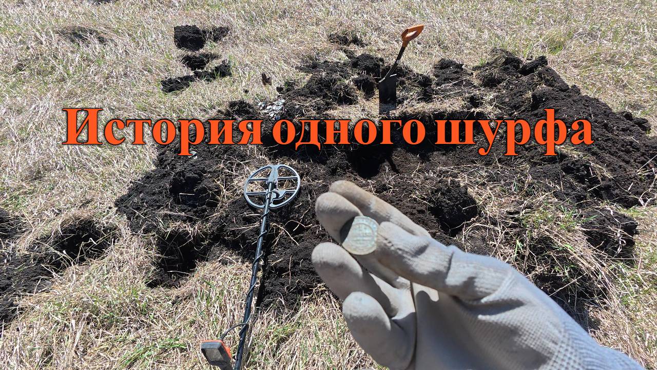 Царский фарфор, монеты. Мой первый шурф.