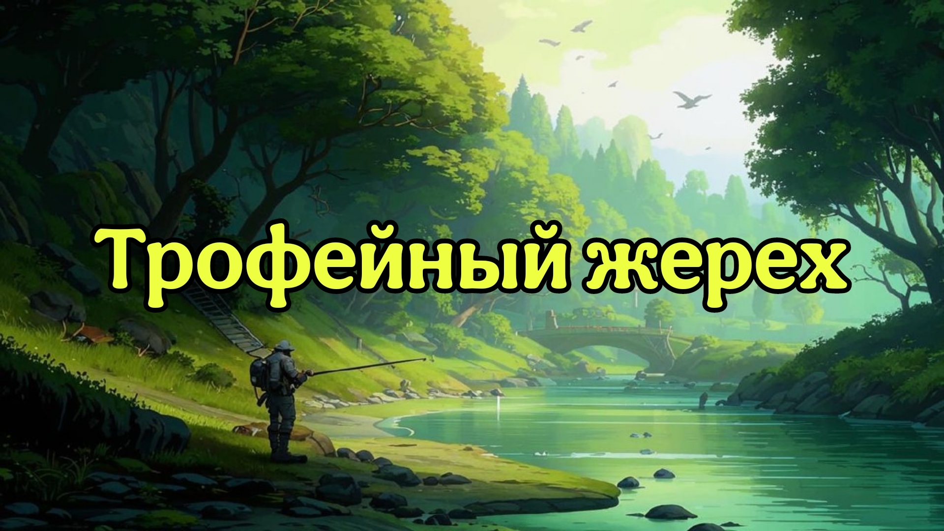 Рыбалка. Трофейный жерех