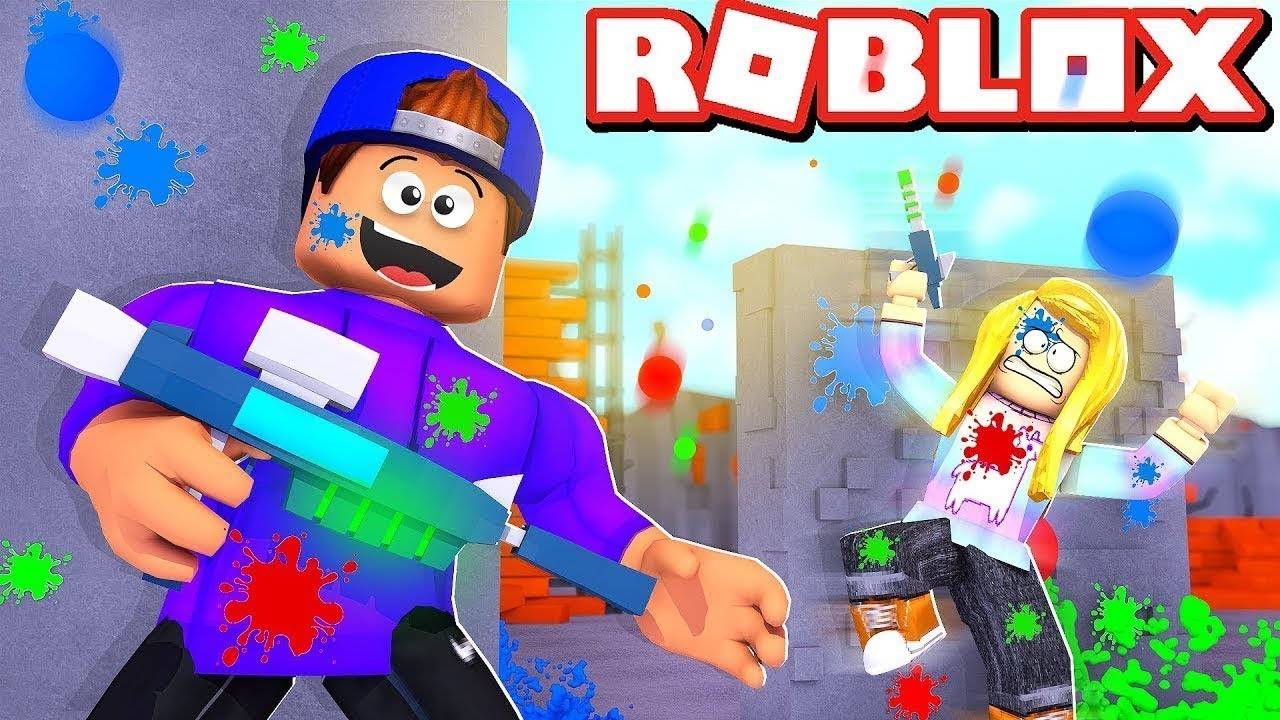 БОЛЬШОЙ пейнтбол [ФИЛЬМЫ] ROBLOX
