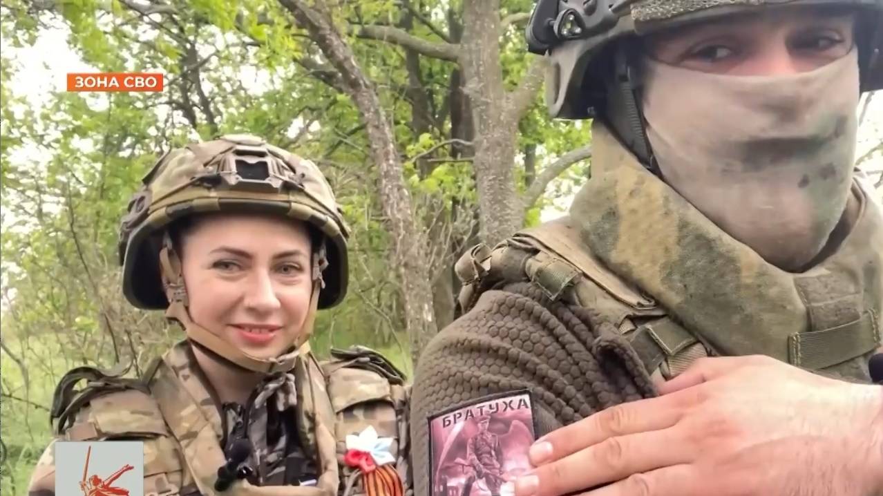 Бойцы 247 ДШБ поздравили ставропольцев с 80-летием Великой Победы