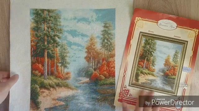 ГОТОВ и ОФОРМЛЕН 8-летний долгострой!_Осень от Золотое Руно_вышивка крестом