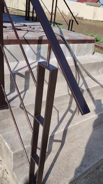 Перильное ограждение I Ограждение из полосы I Металлическое ограждение