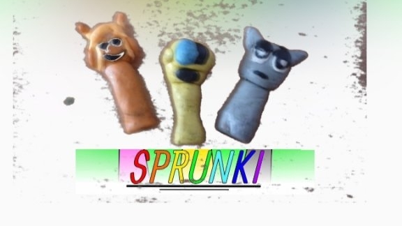 я доделал хорошие версии спрунки и сделал из глины ская!