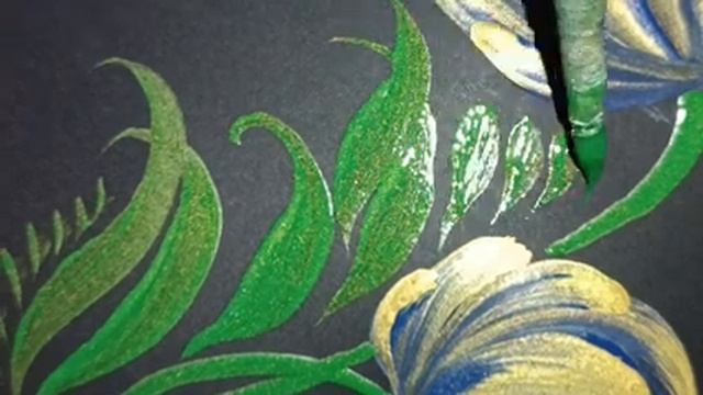 Как рисовать на тёмном фоне