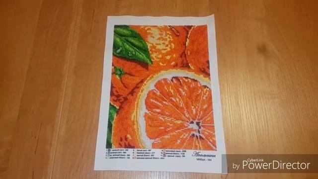 АПЕЛЬСИНЫ от Мика_ Завершение и Готовая работа_вышивка бисером