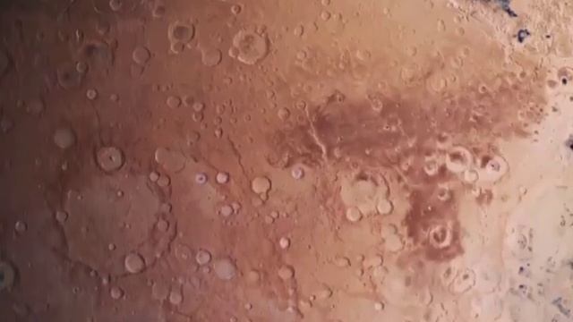 Панорама Марса от северного полюса до южной равнины, АМС Mars Express