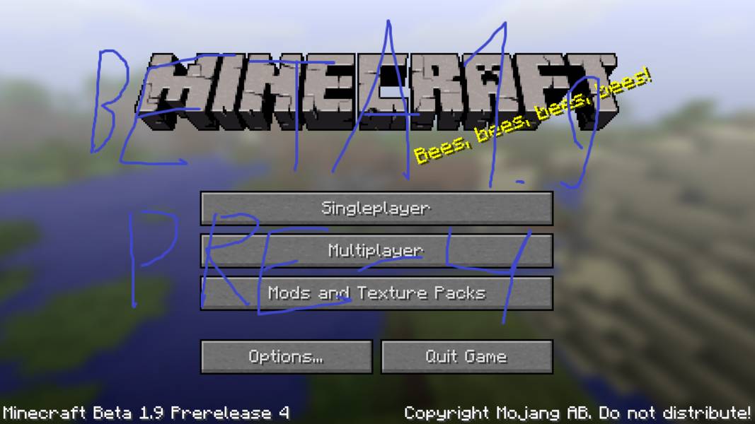 Minecraft Beta 1.9 pre-4