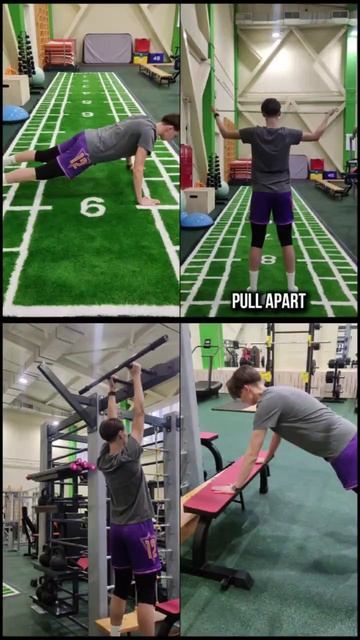 Разминка для Верха в тренажерке | Upper Body Prehab #sport #basketball #prehab #warmup #разминка