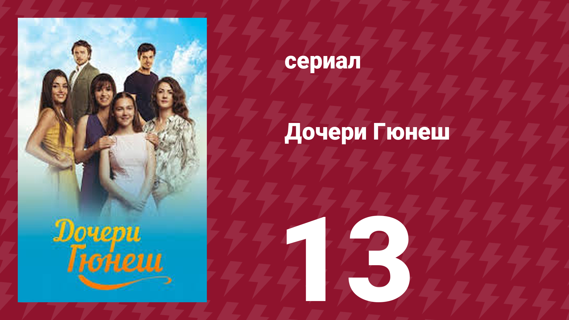 Дочери Гюнеш 13 серия (сериал, 2015)