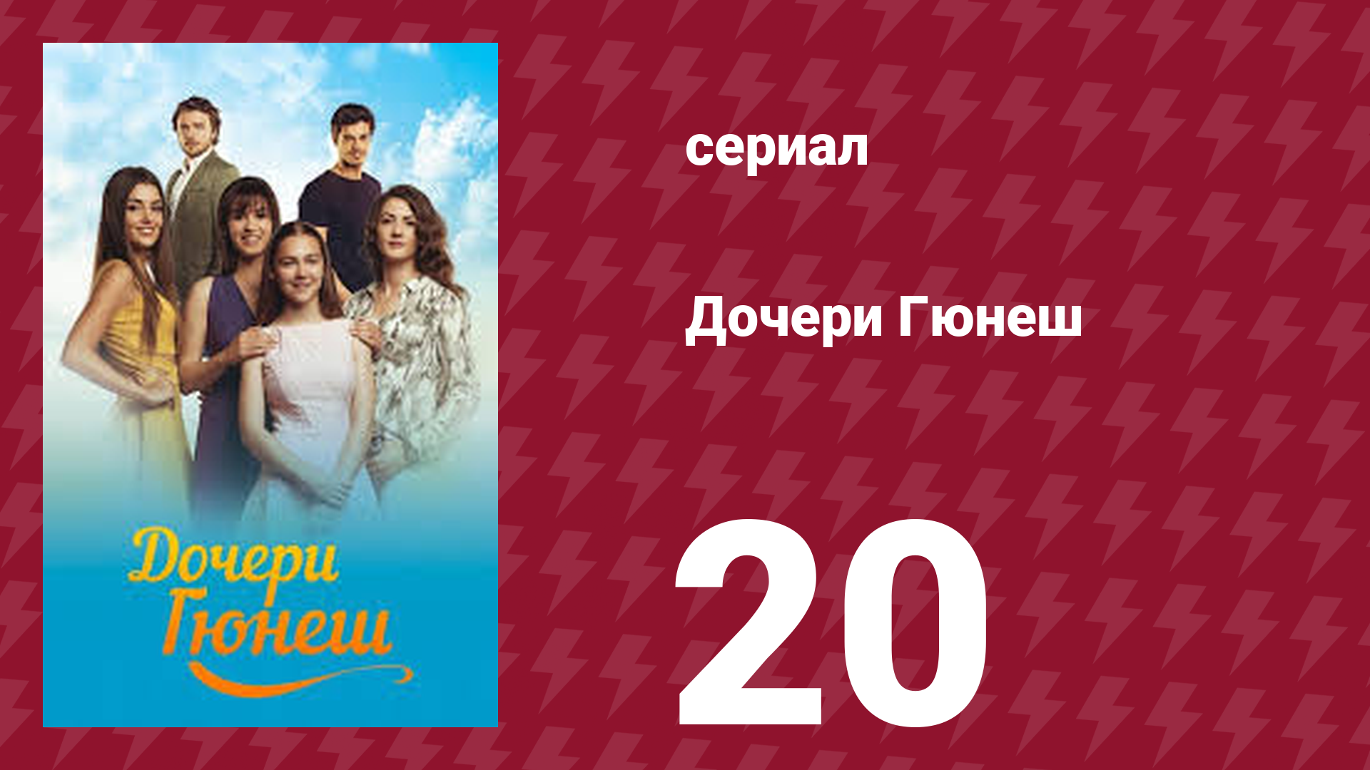 Дочери Гюнеш 20 серия (сериал, 2015)