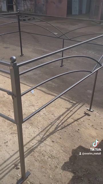 Ограда птичка I Ограда на кладбище I Ритуальная ограда I Оградка металлическая