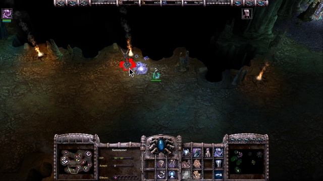 Armies of Exigo, playing on Linux: Fallen mission 5: The Mines of Malrinor, hard, victory. No sound