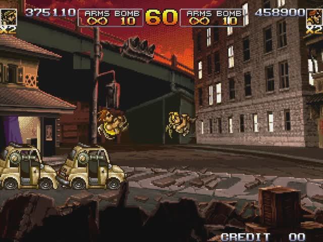 TAS, (Arcade) Metal Slug 5  - ＂2 players＂ in 17m 37.27s by X2poet