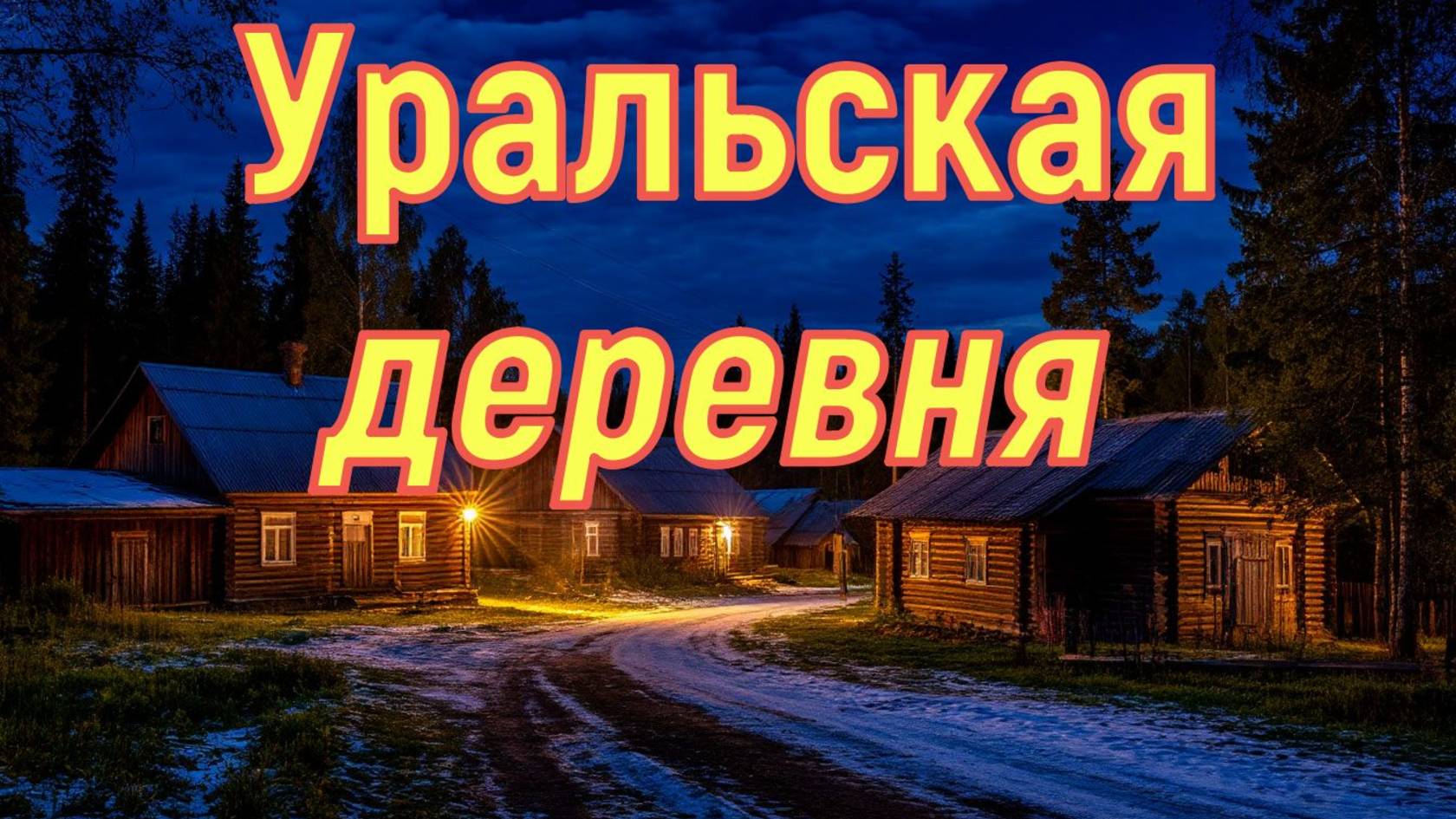 Уральская деревня