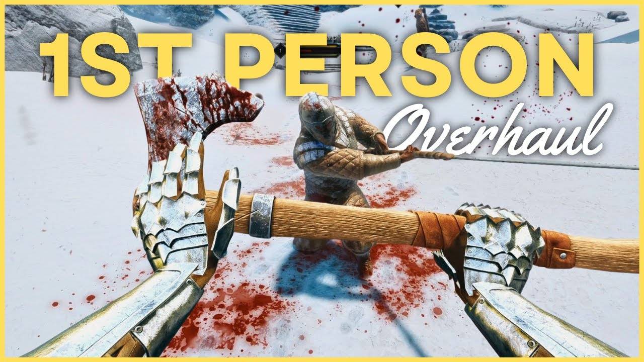 Ultimate SKYRIM First Person Overhaul _ Combat & Immersion Mods!