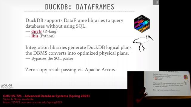 ADV24-20 DuckDB Embedded Database System