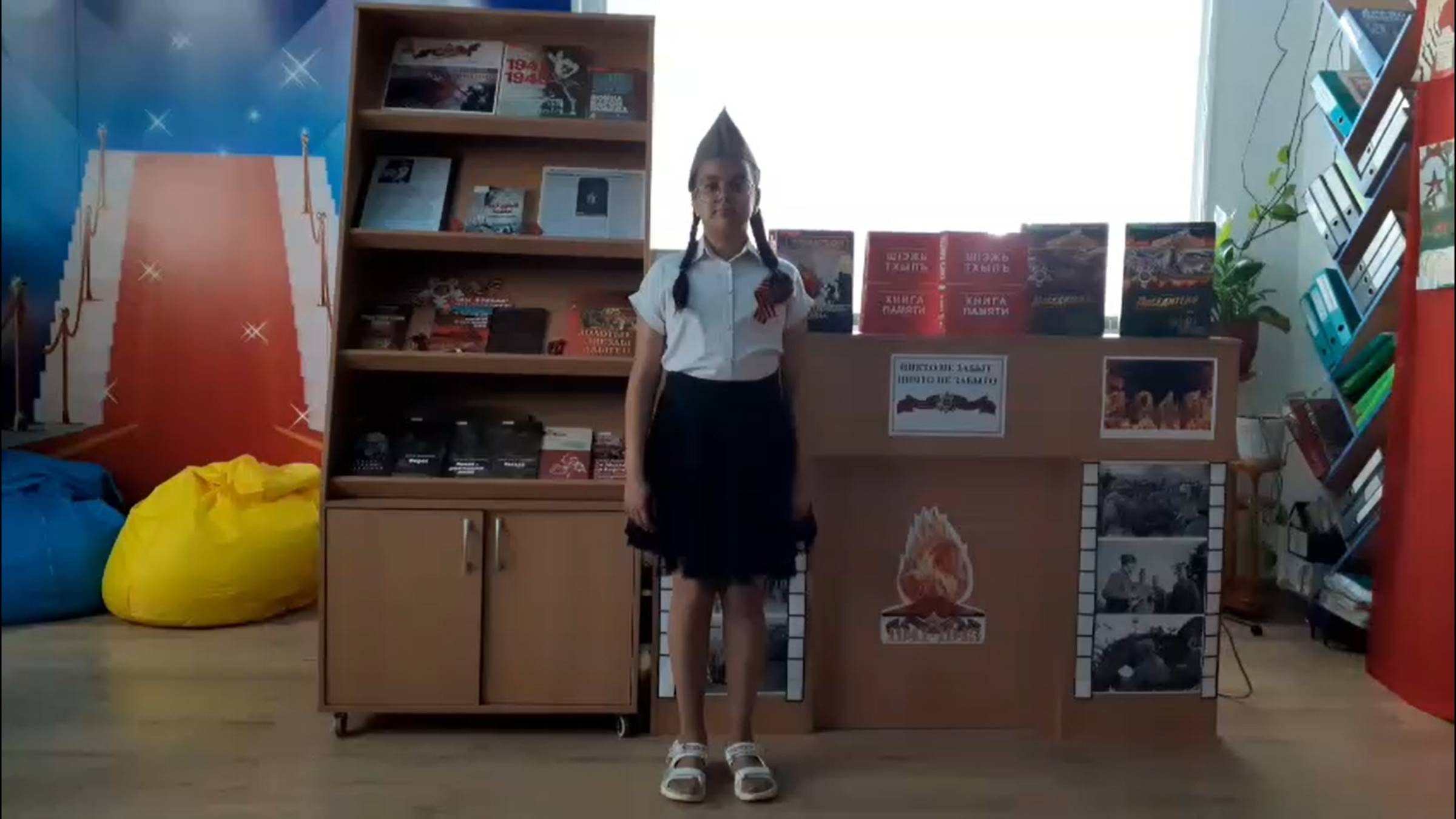 7 мая 2025 г. А. Твардовский «Рассказ танкиста» читает Нуриджанян Ангелина, 11 лет, ЭДМБ